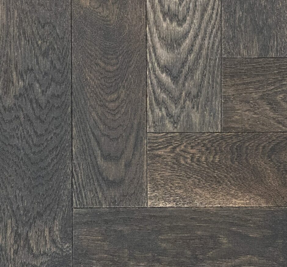 V4 Deco Parquet Herringbone Zb105 Foundry Steel
